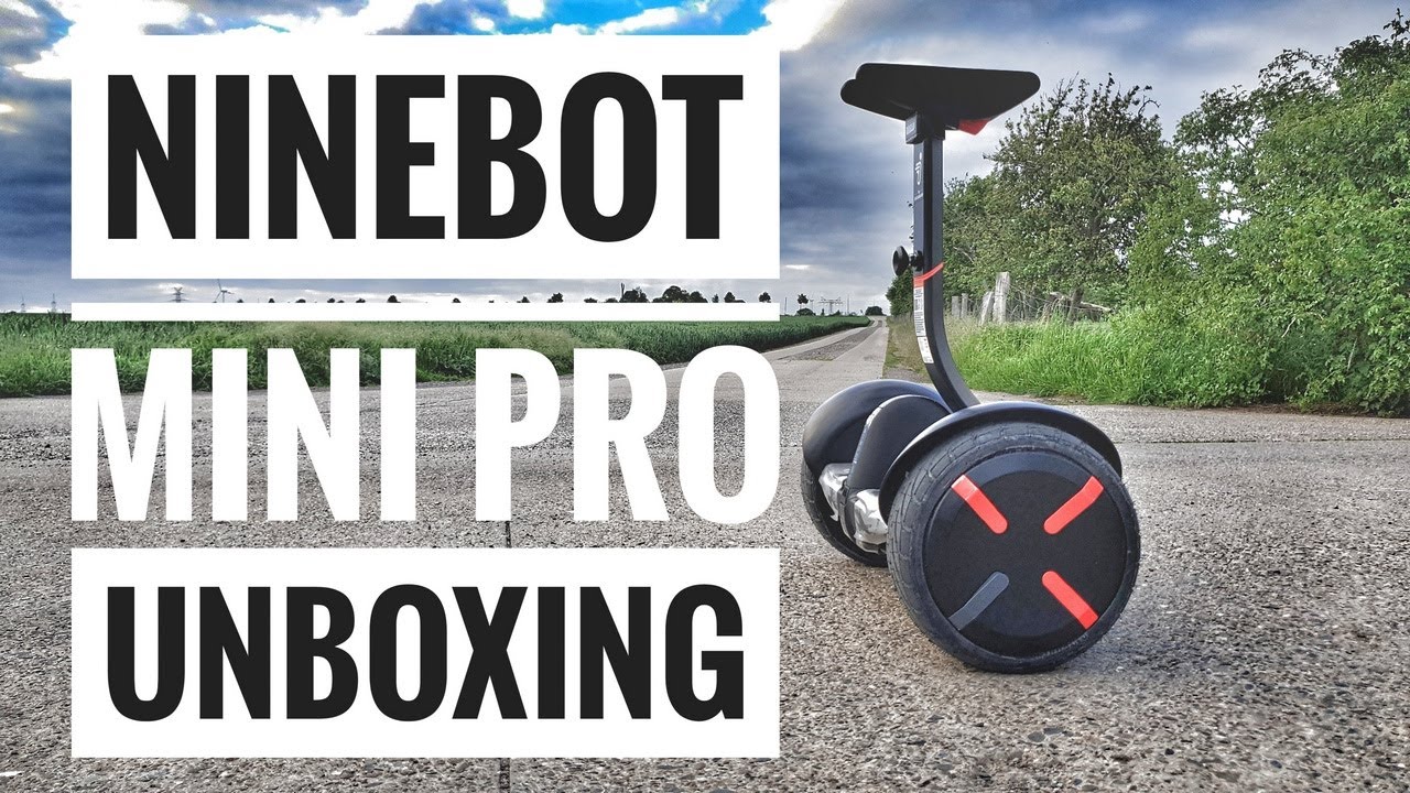 Ninebot Mini PRO robot de transport personal - YouTube