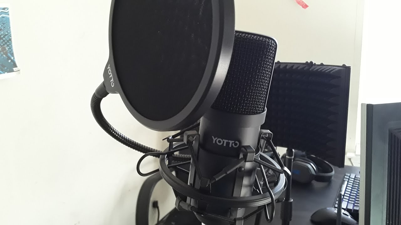 unboxing and review of Yotto condenser microphone. - YouTube