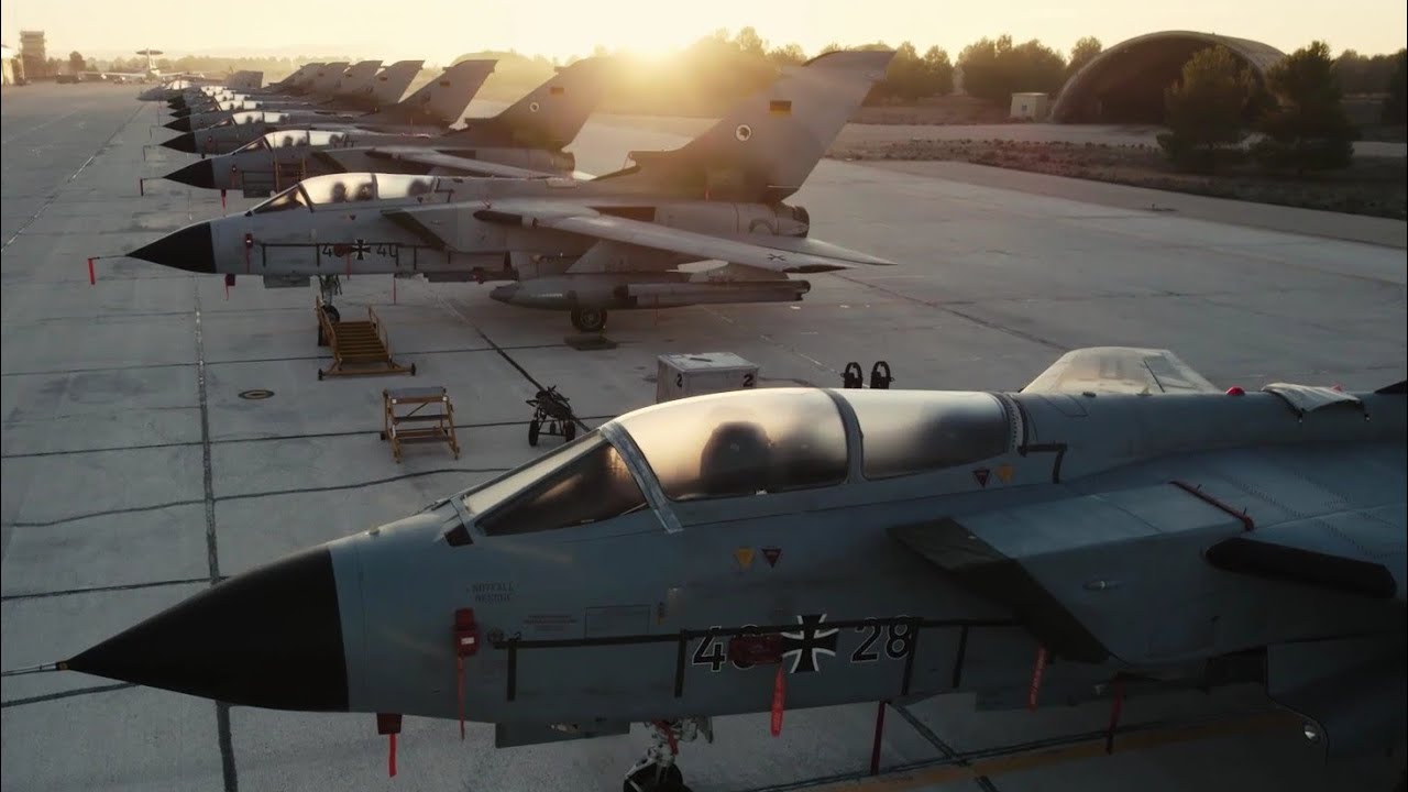 Eurofighter Typhoon and Tornadoes Fighter Jets in Action - YouTube
