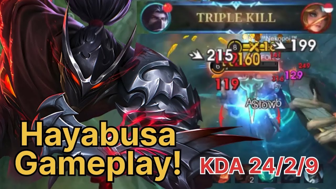 Hayabusa game play! Best build and emblem! - YouTube