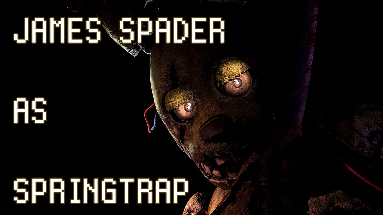 [SFM] James Spader as Springtrap Animation Test - YouTube