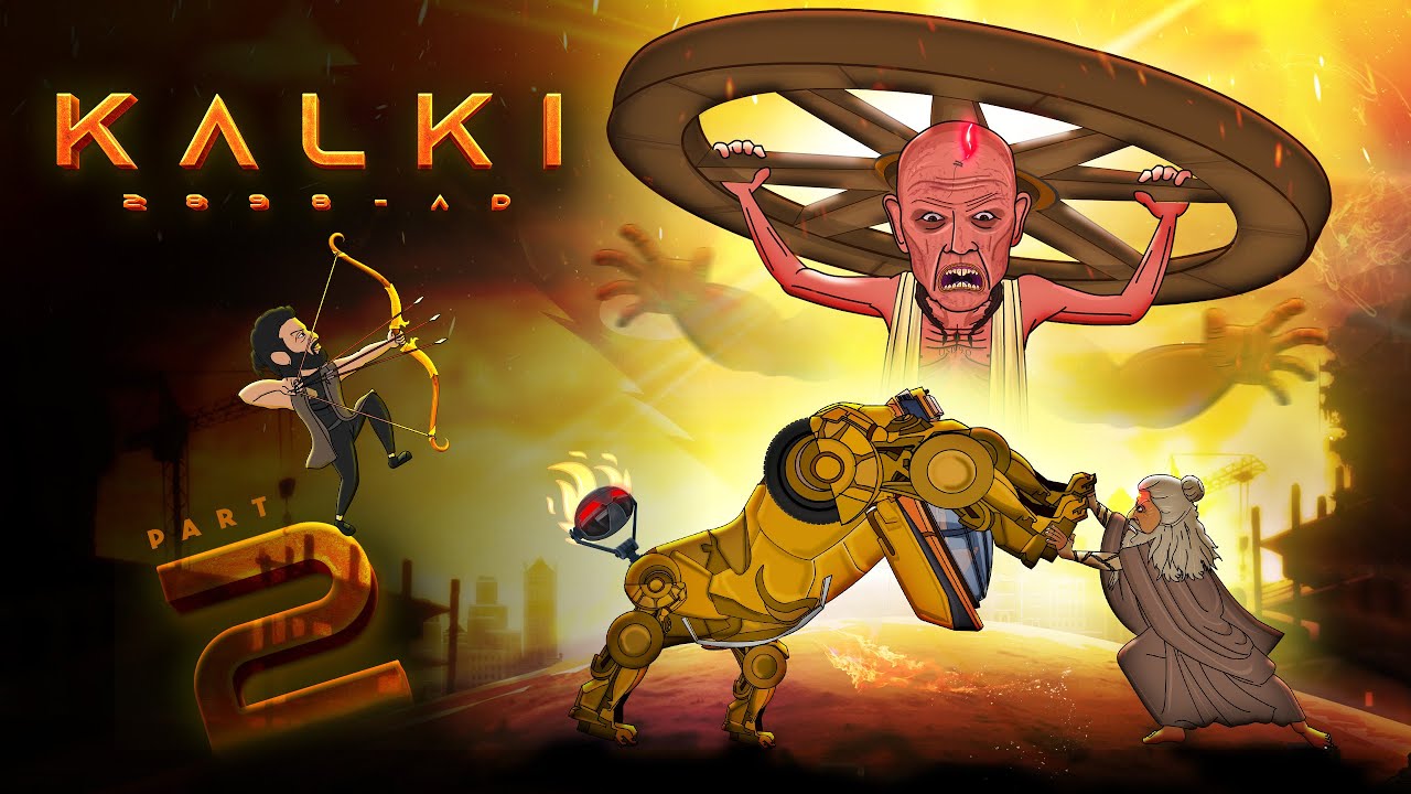 Kalki 2898 AD Part 2 || Kalli Boy Ka Chakravyuh || Animated Spoof ...