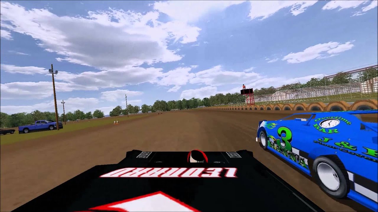 Mini Late Model Race - YouTube