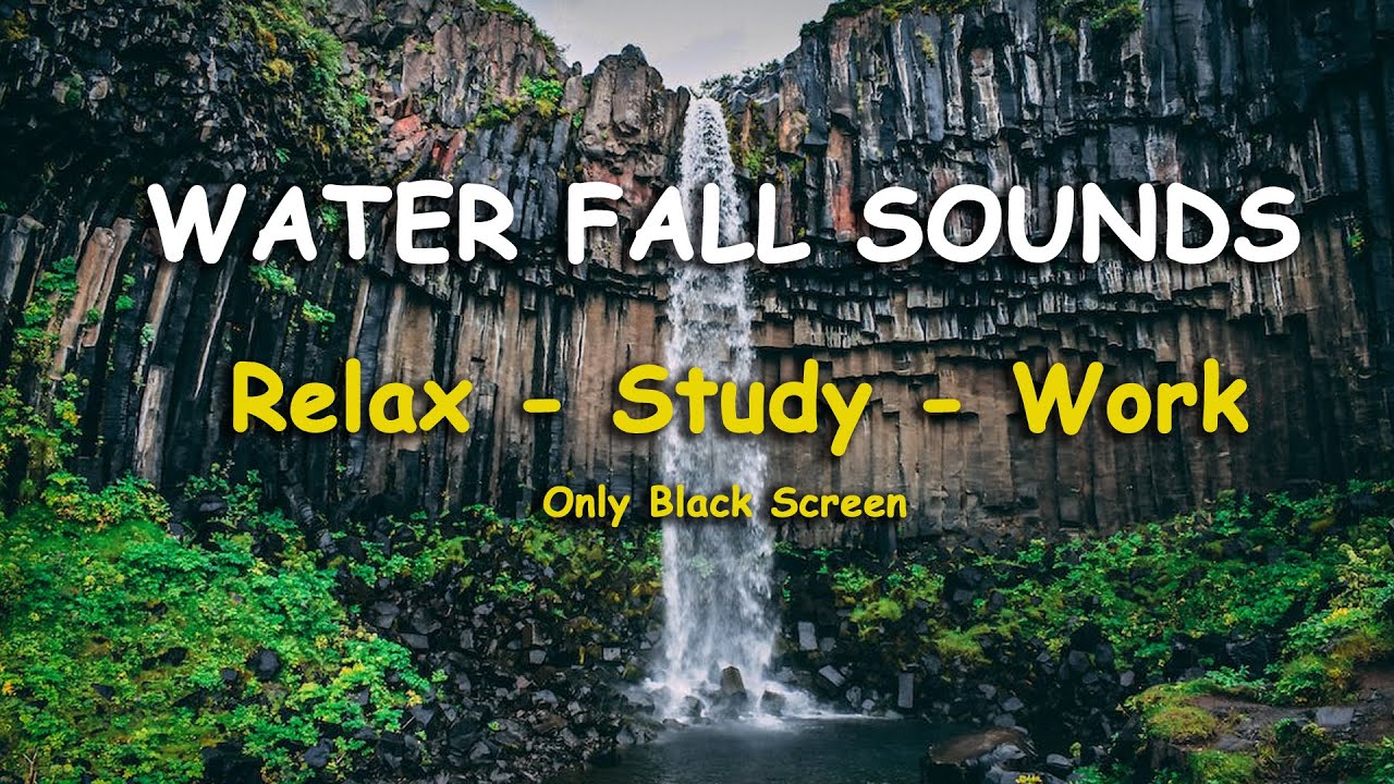 2 Hours Nature Water Fall Sounds for relax, study or Work | WHITE NOISE ...