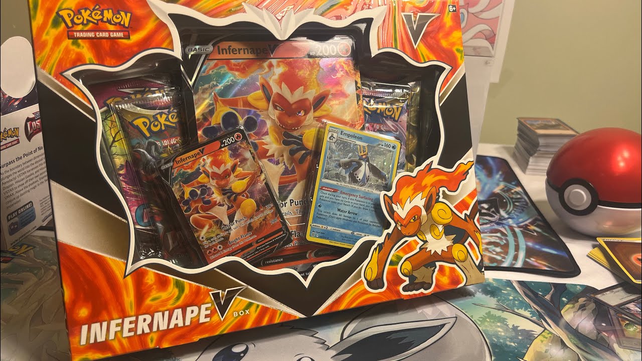 NEW Infernape V Box Opening!!! Yugioh/Pokémon giveaway at 500 subs ...