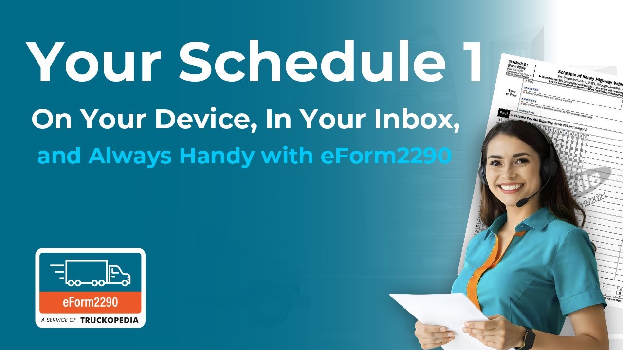 Your Schedule 1 Now On Your Device and In Your Inbox! - YouTube