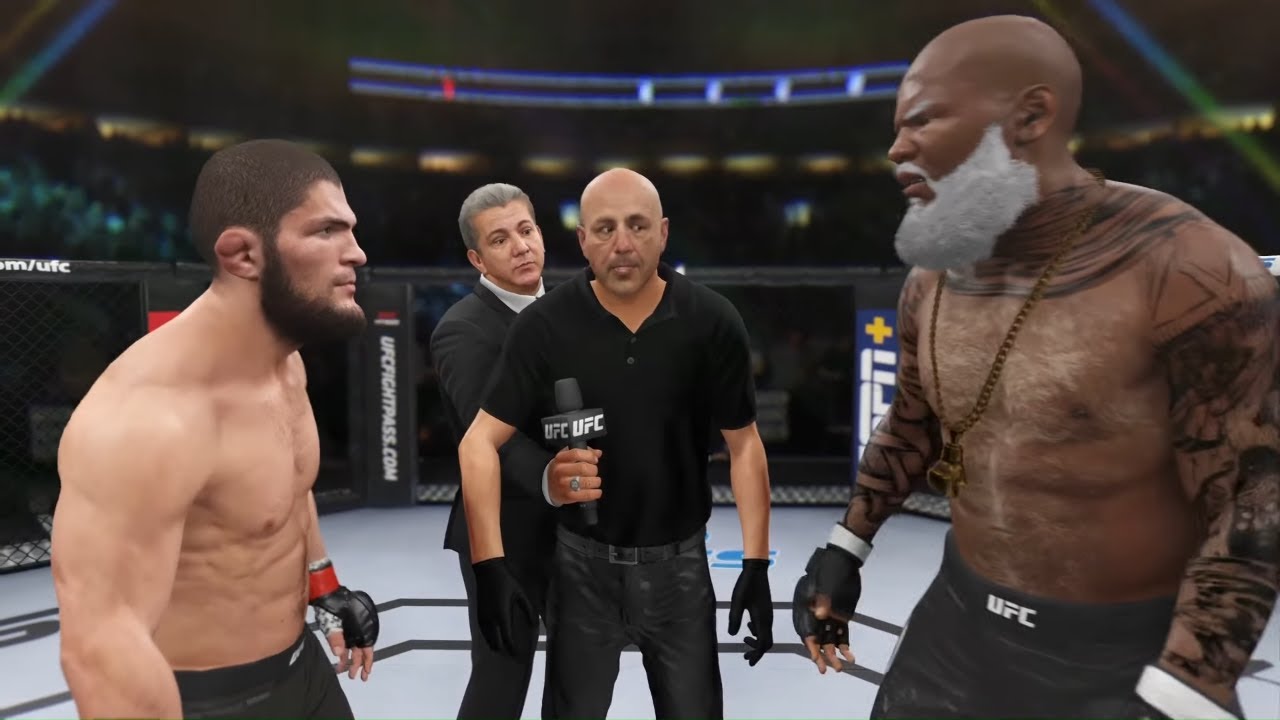 UFC 4 - Khabib vs. Old Requis - Crazy UFC 👊🤪 - YouTube