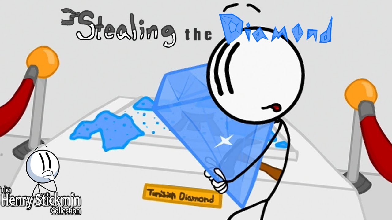 The Henry Stickmin Collection #3: Stealing The Diamond - YouTube