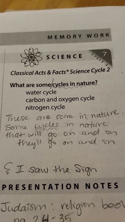 CC Cycle 2 week 5 Science: Cycles - YouTube