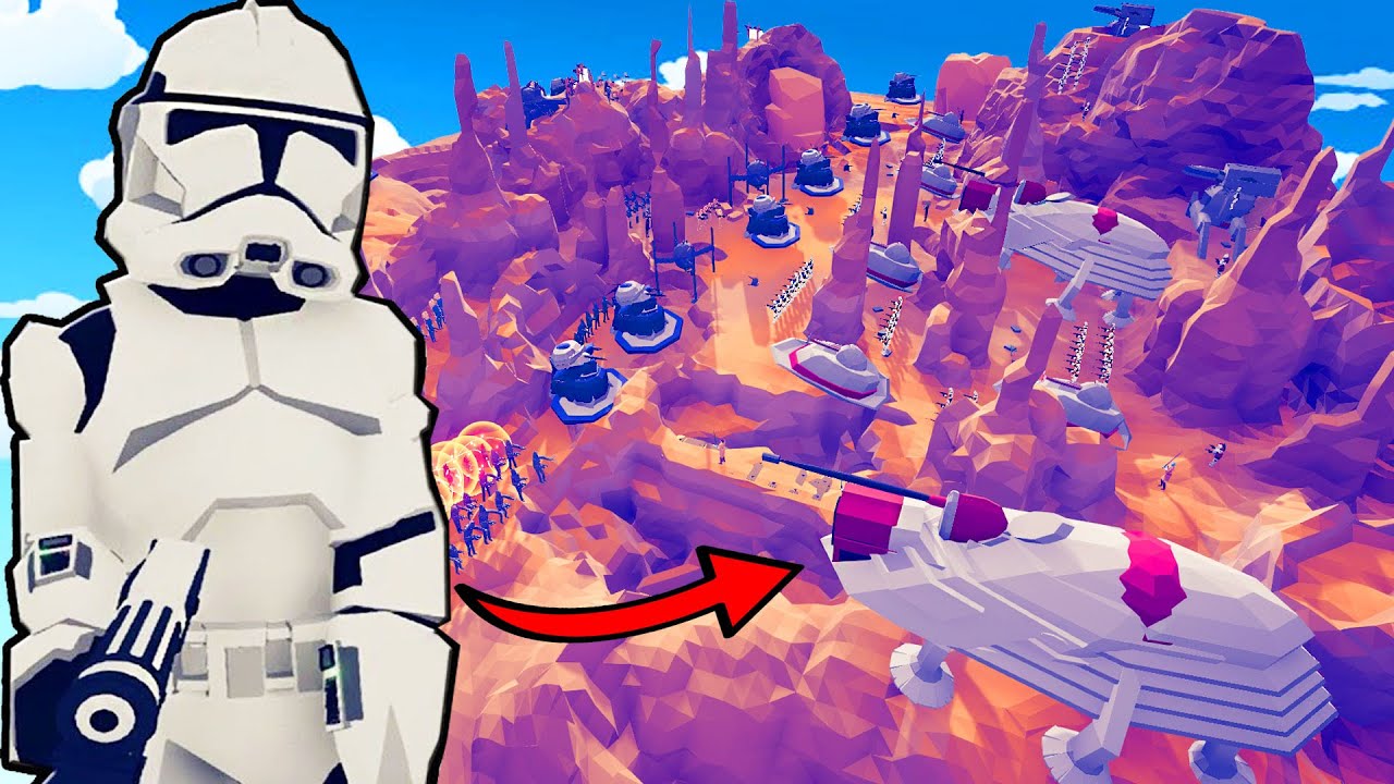 TABS Clone Wars Invasion of GEONOSIS! - NEW TABS Map Creator Update ...