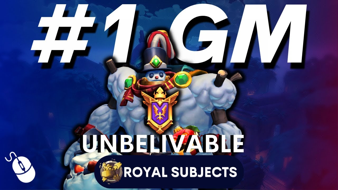 Number 1 Grand Master in the World UNBELIVABLE Paladins Bombking ...