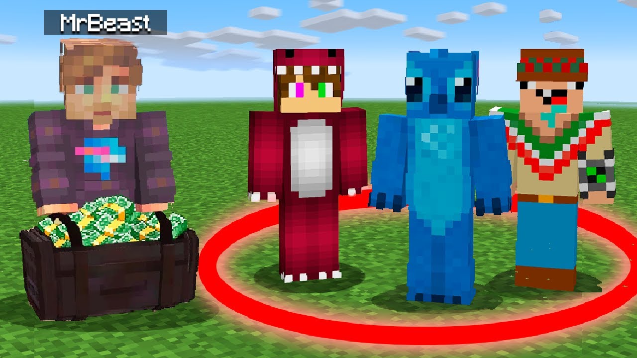 ME HICE PASAR POR MRBEAST en MINECRAFT - YouTube