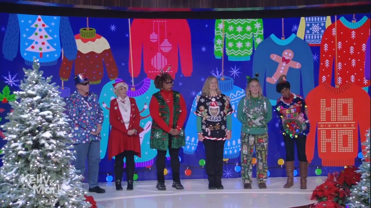 Live's Holiday Sweater Contest - YouTube