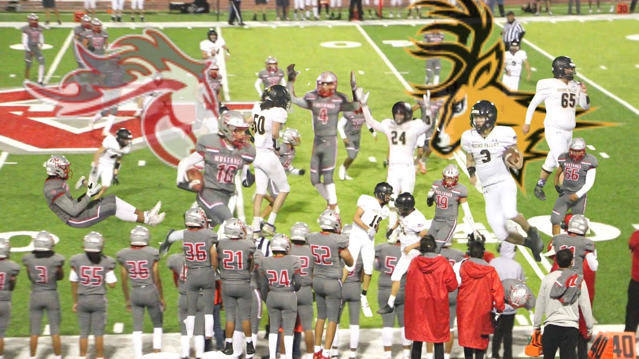 (Varsity Boys Football) Monument Valley Mustangs vs Round Valley Elks 9 ...