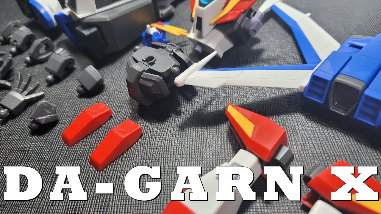 Kotobukiya DA-GARN X Speed Full build ASMR / 다간 - YouTube