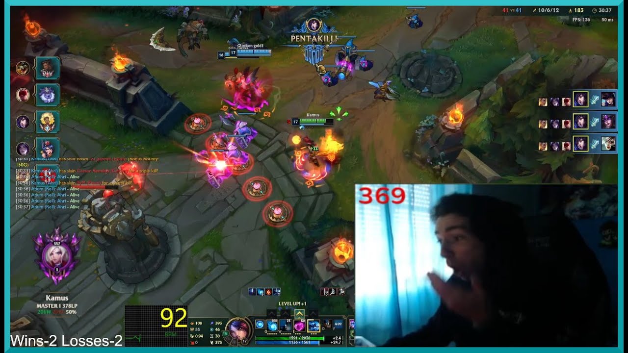 New Ahri is a Pentakill Monster! | LoL-Clips Twitch Clips - YouTube