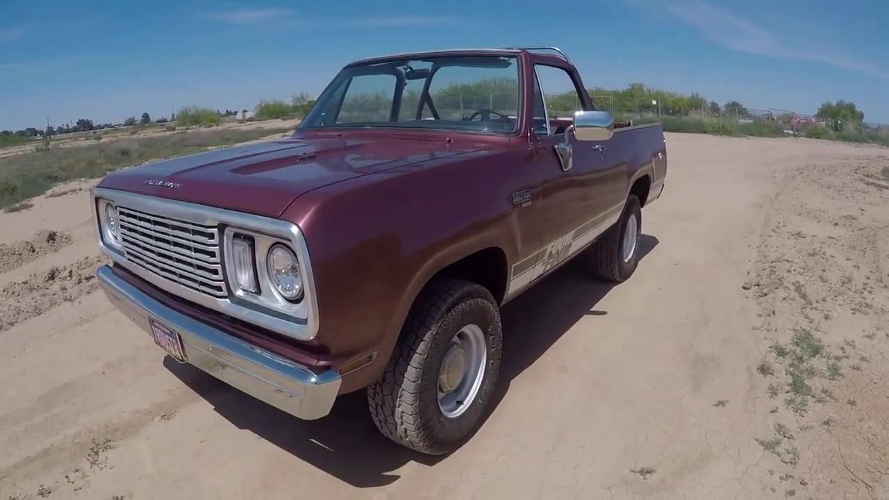 Dirt Road 1978 Plymouth Trail Duster April 2020 - YouTube