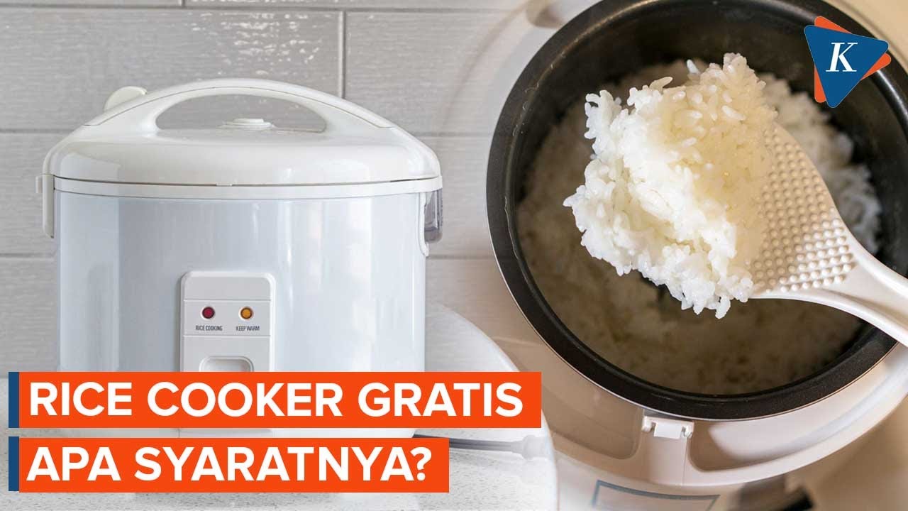 Pemerintah Akan Beri Bantuan Rice Cooker Gratis, Syaratnya Apa? - YouTube