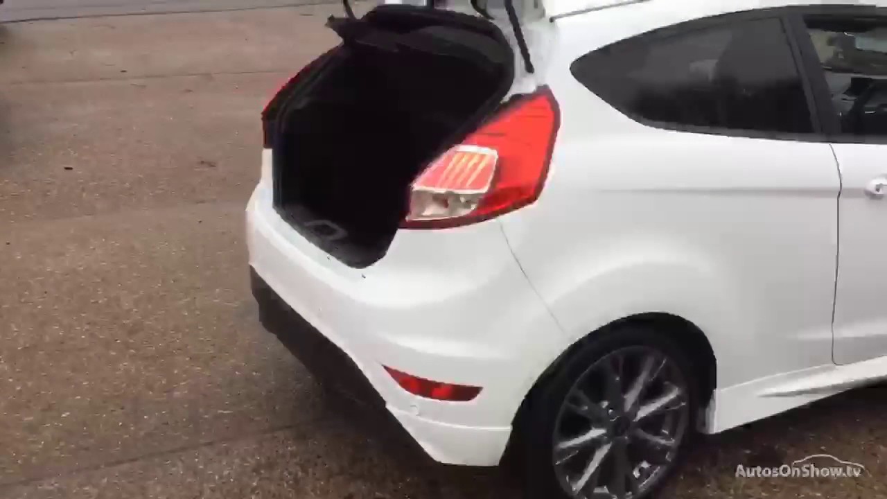 FORD FIESTA ST-LINE TDCI WHITE 2016 - YouTube