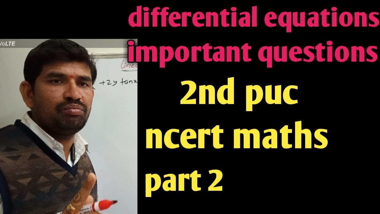 Ncert Maths Class 12 2nd Puc Important Questions With Solutions Of ncert-maths-class-12-2nd-puc-important-questions-with-solutions-of