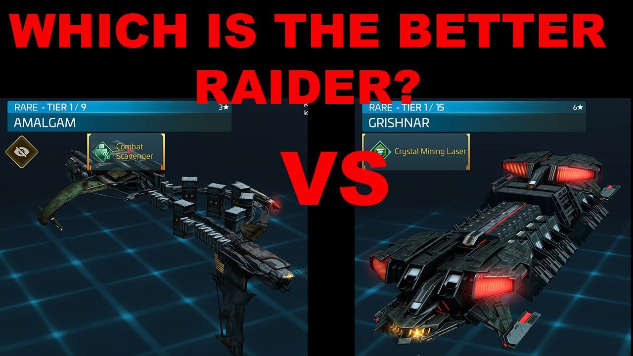 Grishnar vs Amalgam, WHICH IS THE BETTER RAIDER? - YouTube