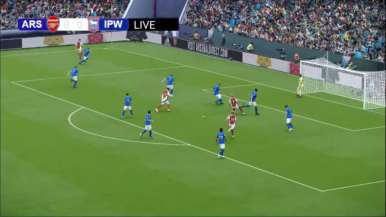 🔴LIVE : Arsenal vs Ipswich Town EPL | 2024-25 Full Match Live Streaming Gameplay - YouTube