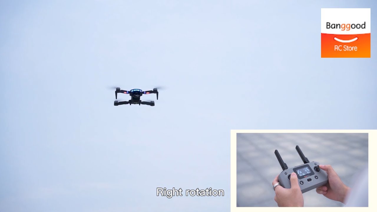 LSRC S7S Foldable 5G 4K RC Drone Unboxing & How To Use - Banggood RC ...