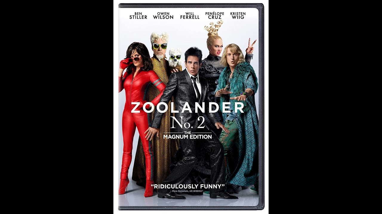 Opening To Zoolander 2 2016 DVD - YouTube