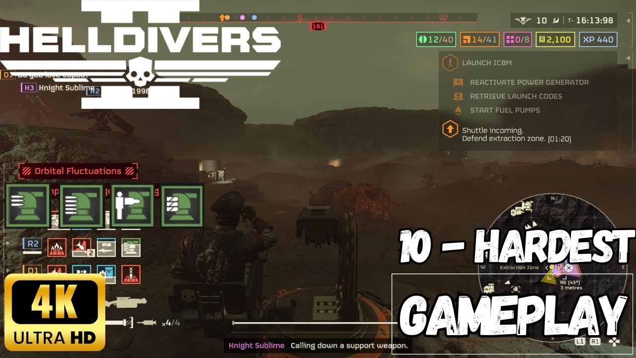 (PS5) Helldivers 2: Gameplay - Hardest Difficulty - YouTube