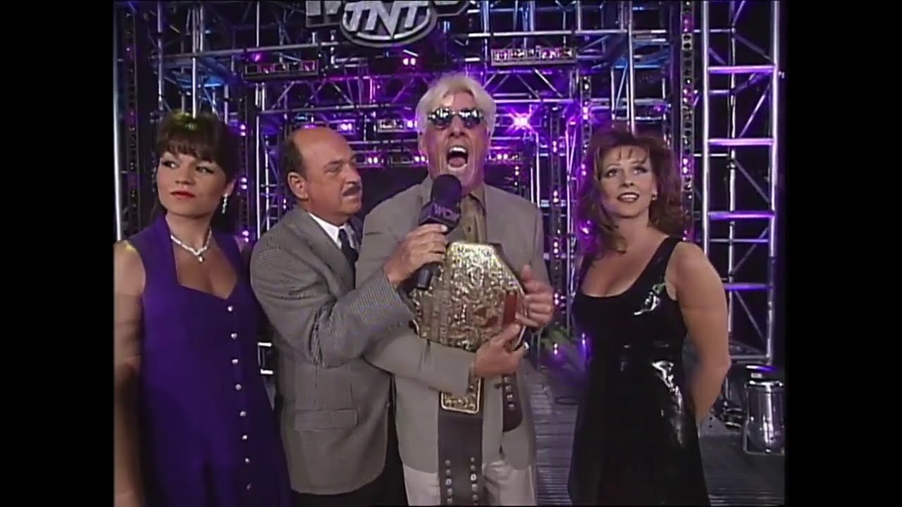 Ric Flair & Miss Elizabeth promo the night after Elizabeth turned on ...
