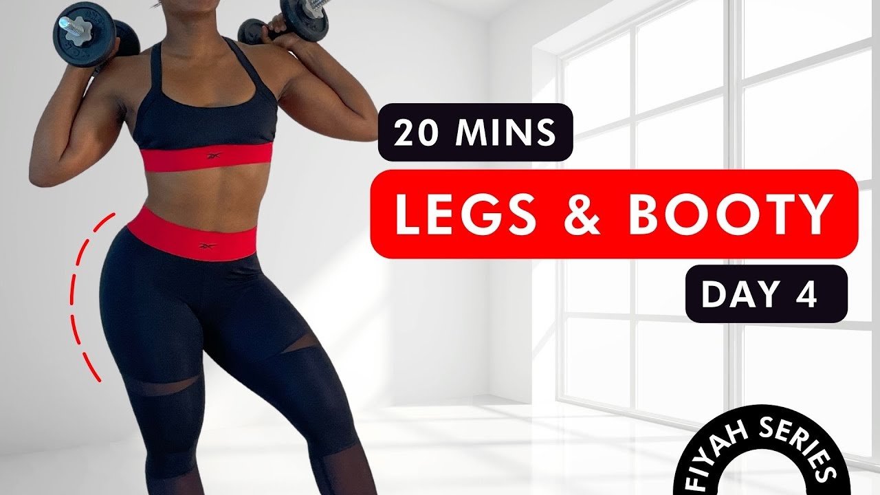DAY 4 // Get Toned Legs & a BOOTY pump with this 20 min workout. - YouTube