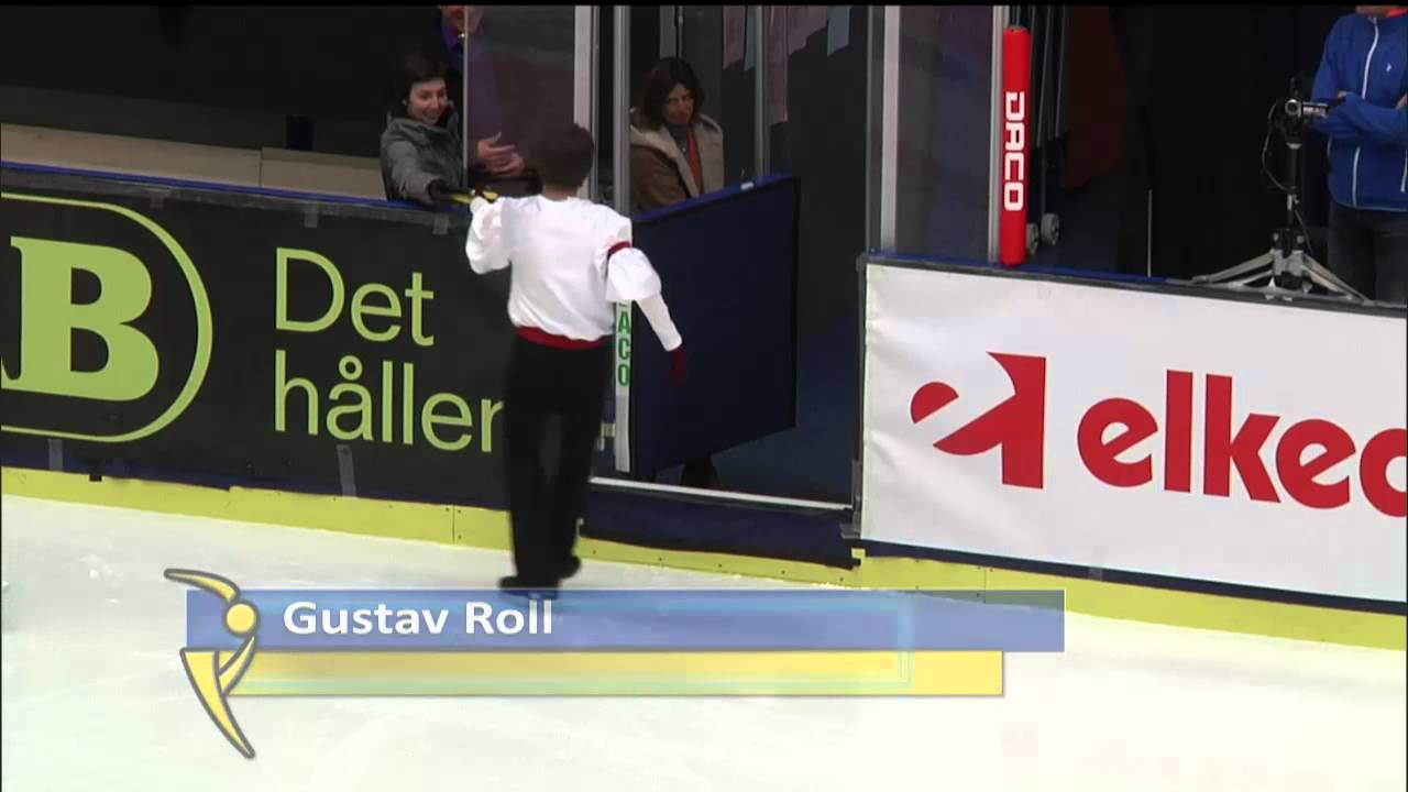Gustav Roll Swedish National 2012 SP - YouTube