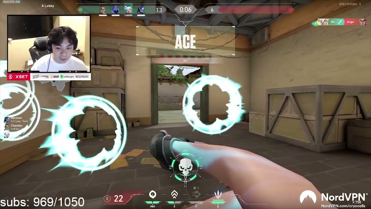 Cryocells Insane ACE vs dcop In Radiant Ranked | XSET Cryo vs TSM FTX ...