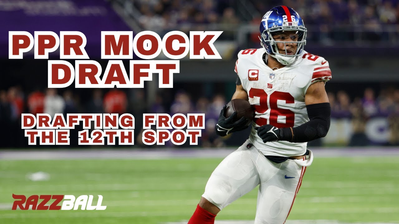 Live PPR Mock Draft (2023) | Drafting From the 12th Spot - YouTube