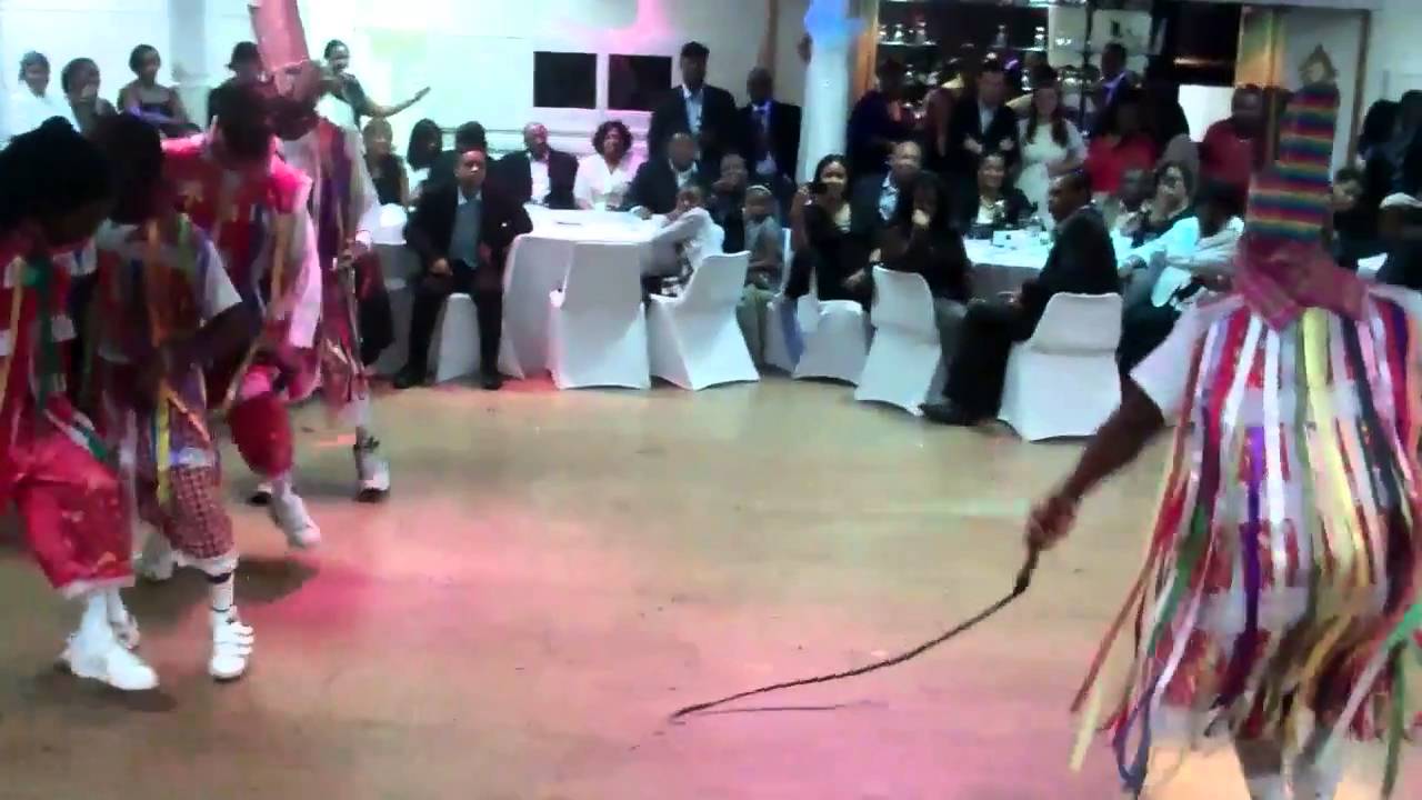 Montserrat Masquerade dancers performing at a b/day party in London ...