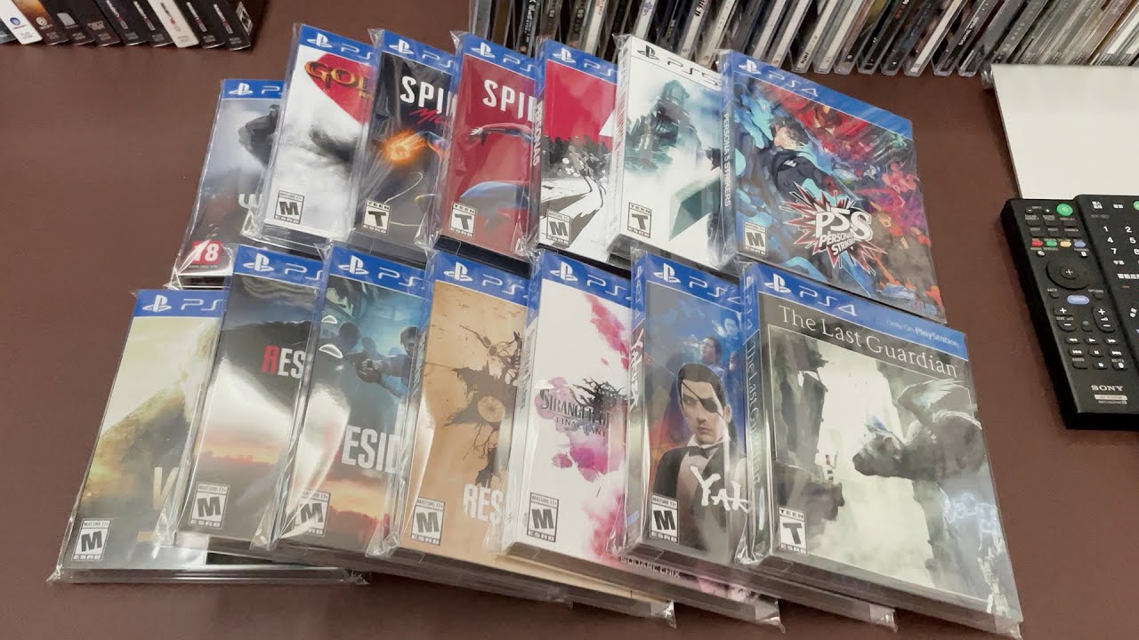 PS4 PS5 XBOX GAME Custom Cover & Clear Plastic Case VOL.26 - YouTube