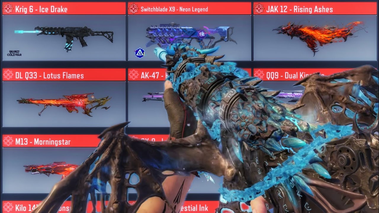 Revealing my ENTIRE Mythic/Legendary Collection! (CODM) - YouTube