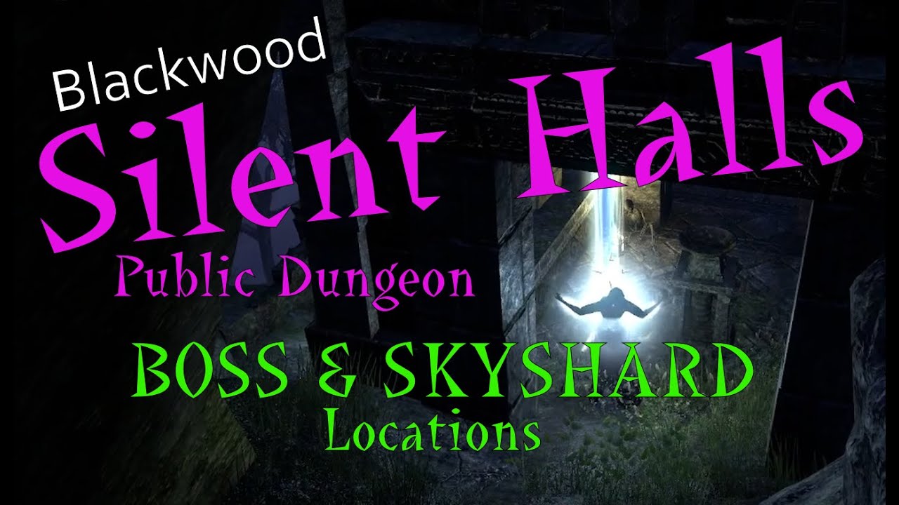 Silent Halls Public Dungeon BOSS & SKYSHARD location RUN-through || ESO ...