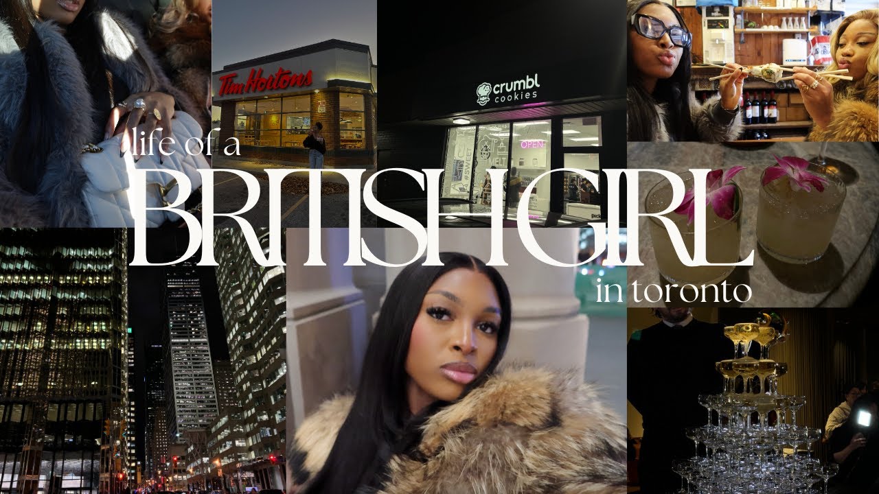 LIFE OF A BRITISH GIRL IN TORONTO: influencer event, sushi date ...
