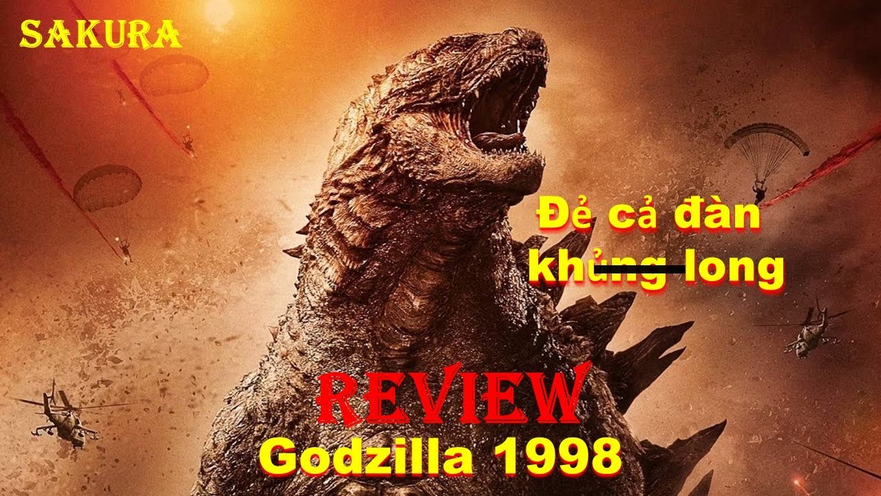 REVIEW PHIM QUÁI VẬT THẰN LẰN GODZILLA 1998 || SAKURA REVIEW - YouTube