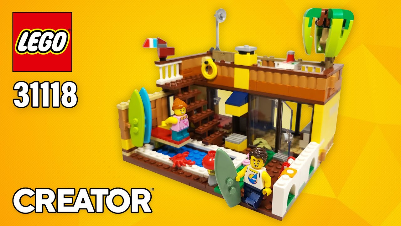 LEGO Pool House [31118] from Creator Surfer Beach House Building ...