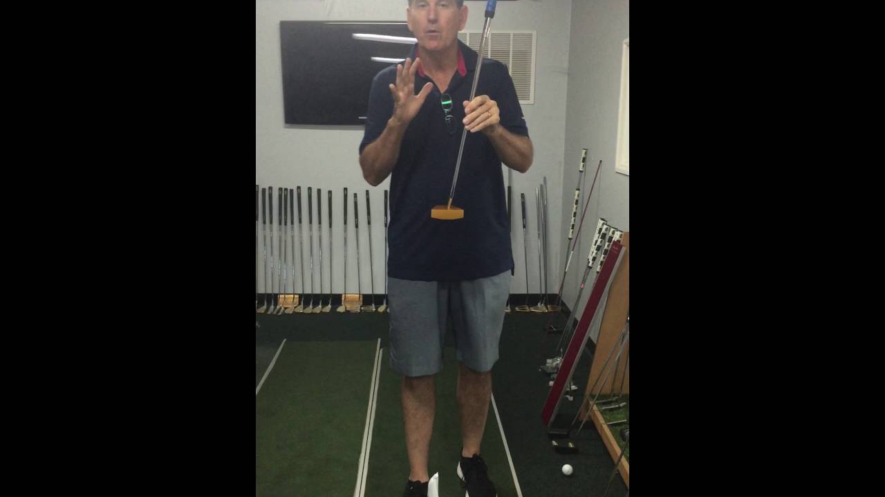 Side-saddle putting tip! - YouTube
