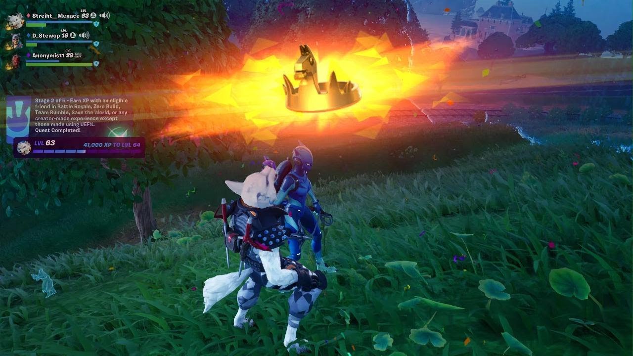 Fortnite Volpez Crown Victory Royale Zero Build Trio's - YouTube