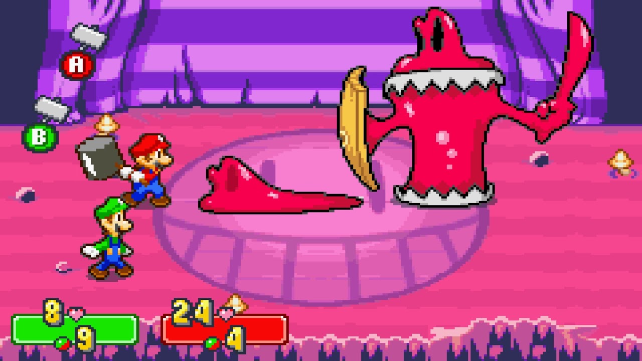 Mario & Luigi Superstar Saga (GBA) Chuckolator [4K] - YouTube