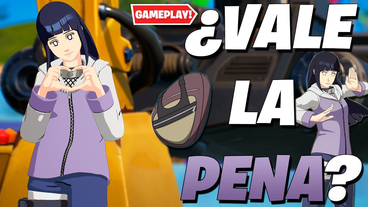 ¿VALE LA PENA COMPRAR LA SKIN HINATA HYUGA ? | Fortnite: Battle Royale ...
