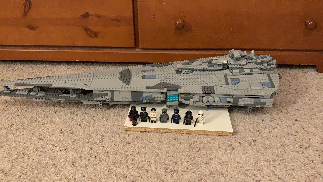 LEGO Star Wars Resurgent-Class Star Destroyer Episode 7 Custom Set ...