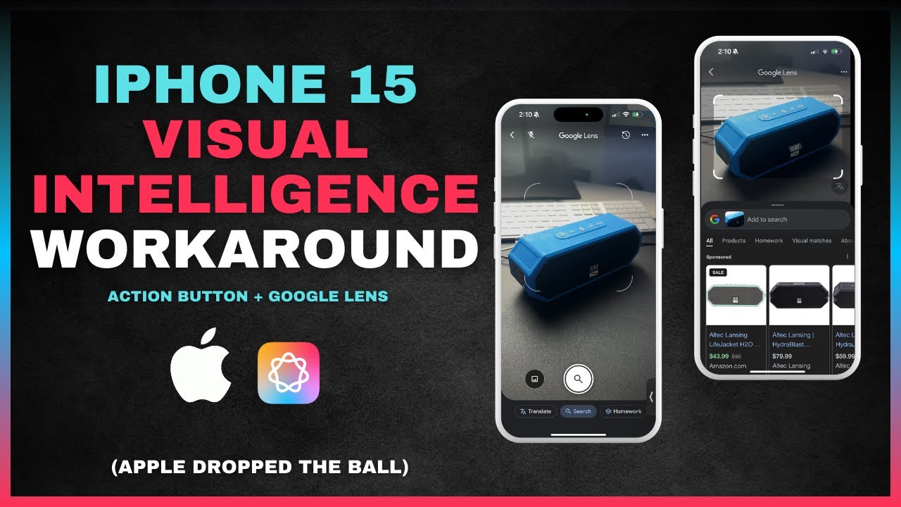 iPhone 15 Visual Intelligence Workaround: Use Google Lens for Visual ...