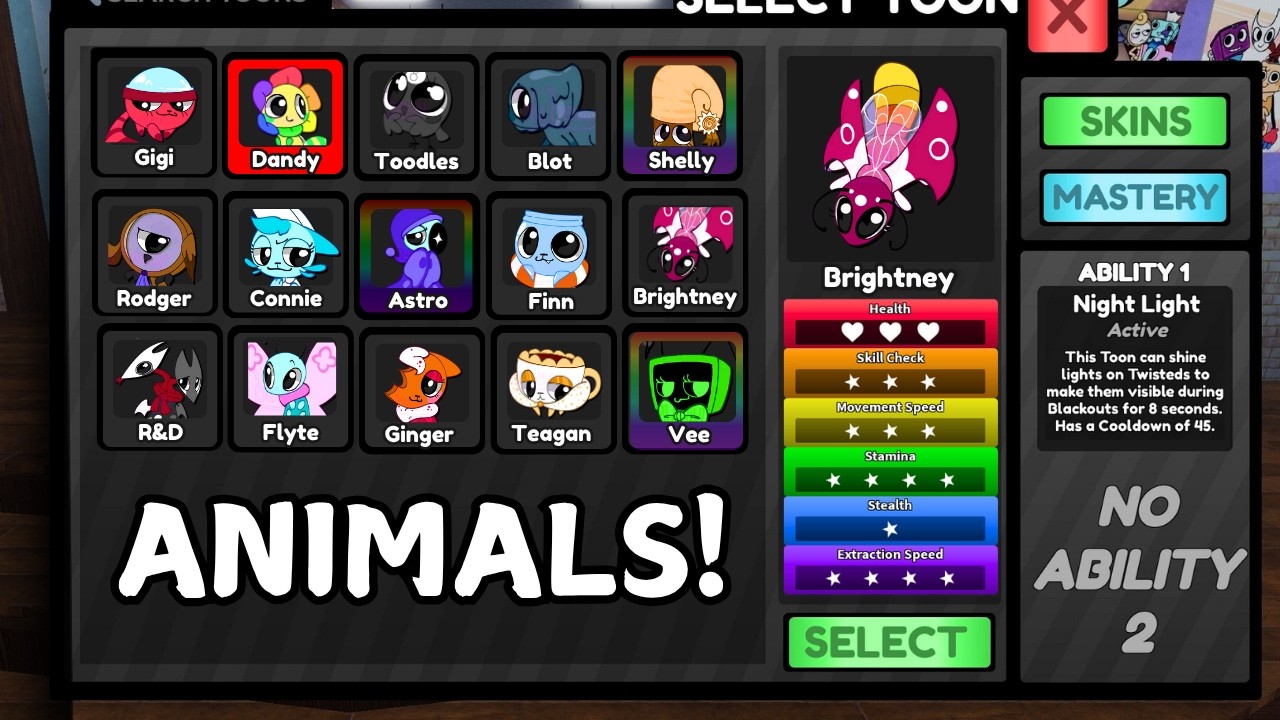 Dandy's World But The Toons Are Animals... - YouTube