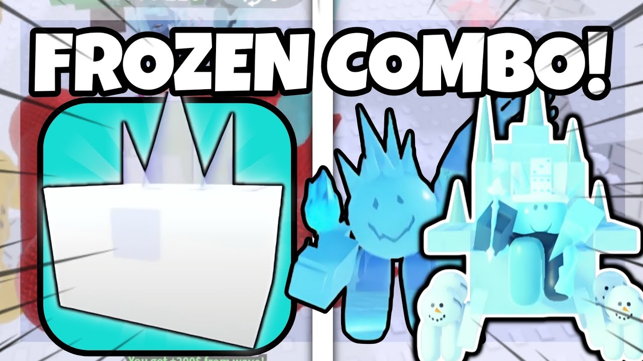 💥FROZEN COMBO IS INSANE!💥 Frozen Crate Units in Ball Tower Defense ...