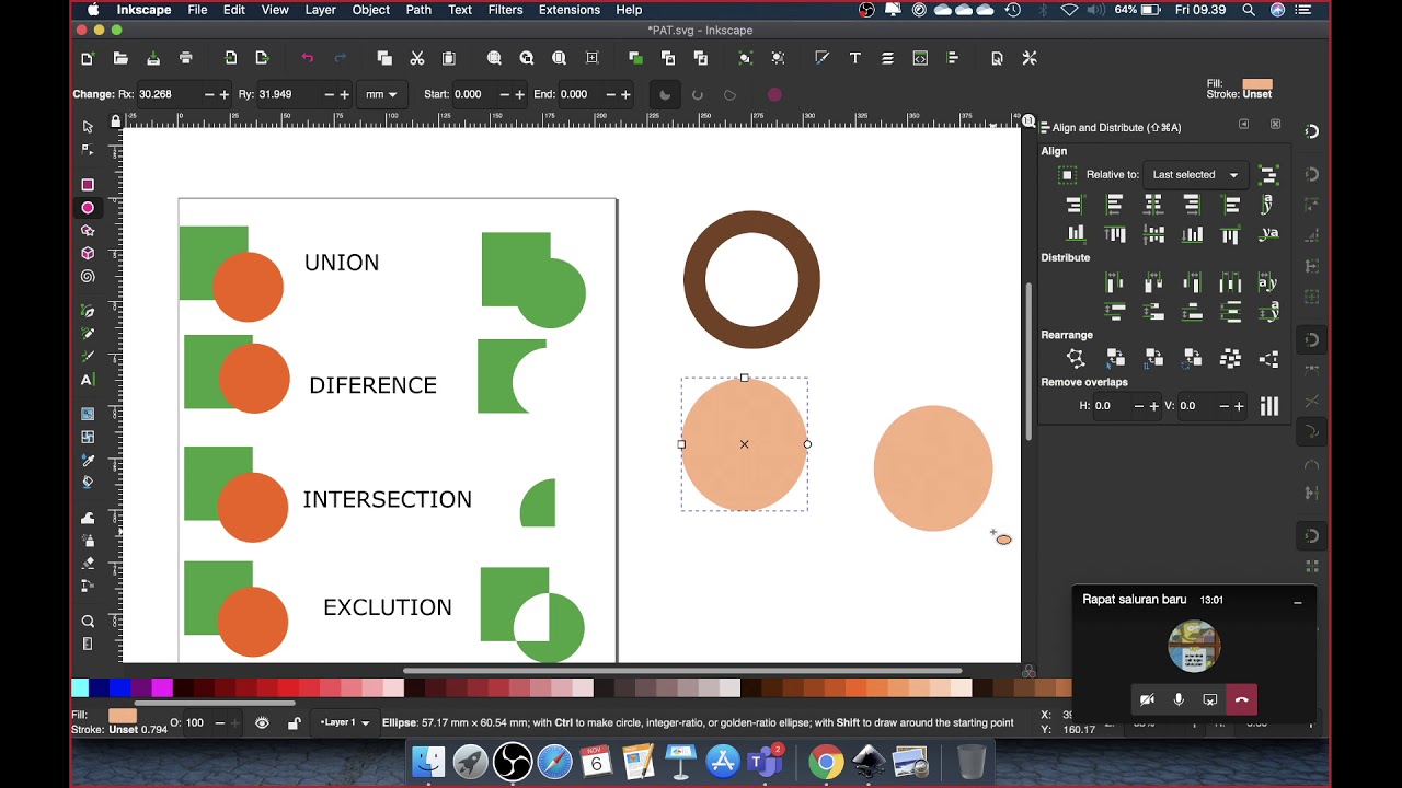 pengenalan inkscape #3 "menggunakan Path" - YouTube